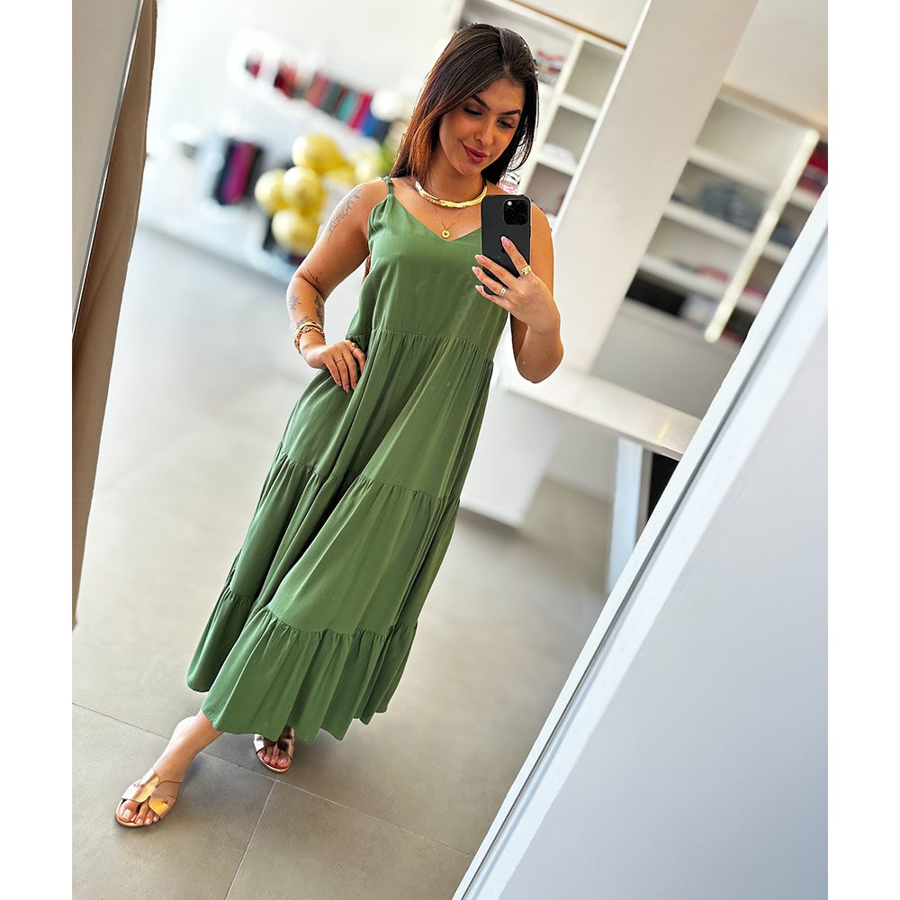 Vestido Maria Verde - Inovar Forever