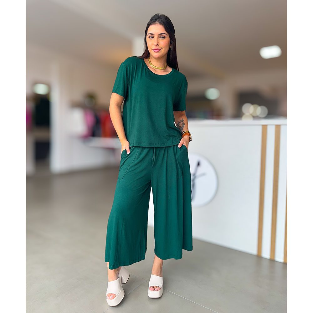 Conjunto Pandora Verde Musgo – Inovar Forever